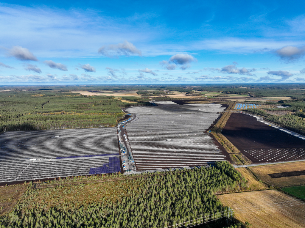EPV's solar park is being built in Lapua - EPV Aurinkovoima